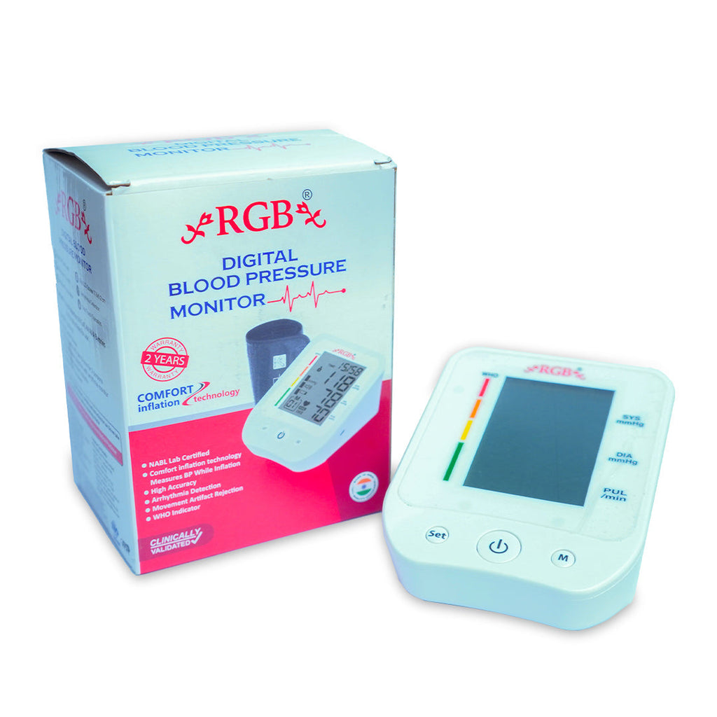 Buy RGB's Digital Blood Pressure Monitoring Device - BP monitor 44 ...