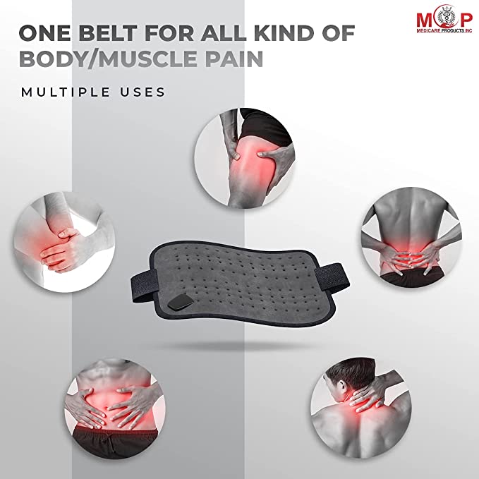 Buy New MCP's Electric Heating Belt Orthopaedic Lower Back Heat Therapy ...