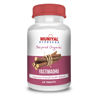 Buy Muniyal Ayurveda's Yashtimadhu Tablets - 60 tab Online at BeatO
