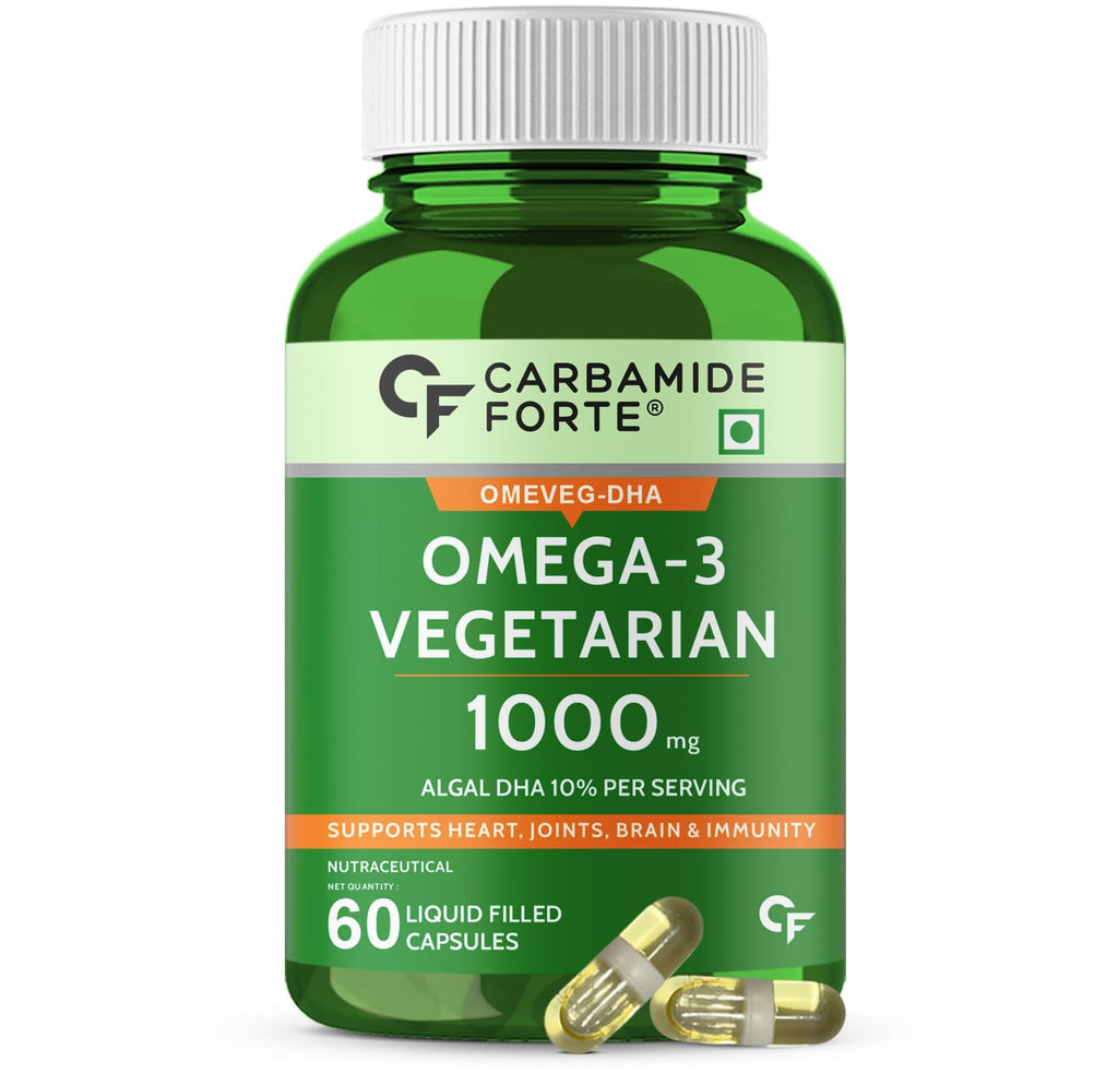 Carbamide Forte Veg Omega3 1000mg Softgel CAP 60's