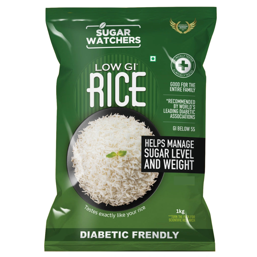 Sugar Watchers Low GI Rice | Diabetic Friendly White Rice | US FDA Reg