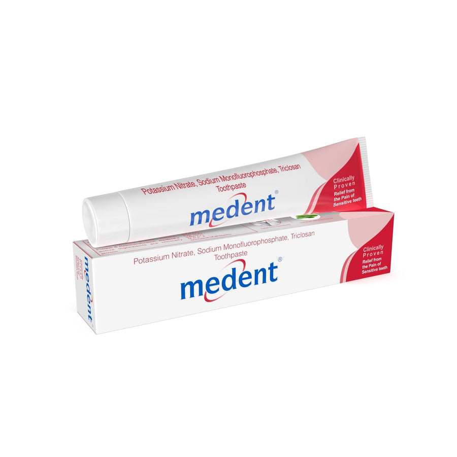 Shop Medent Toothpaste For Sensitive Teeth Pain Relief Online at Beato