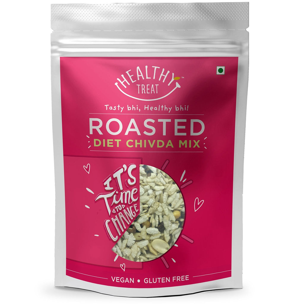 Buy Healthy Treat's Masala Roasted Diet Chivda Mix - 150 g Only at BeatO