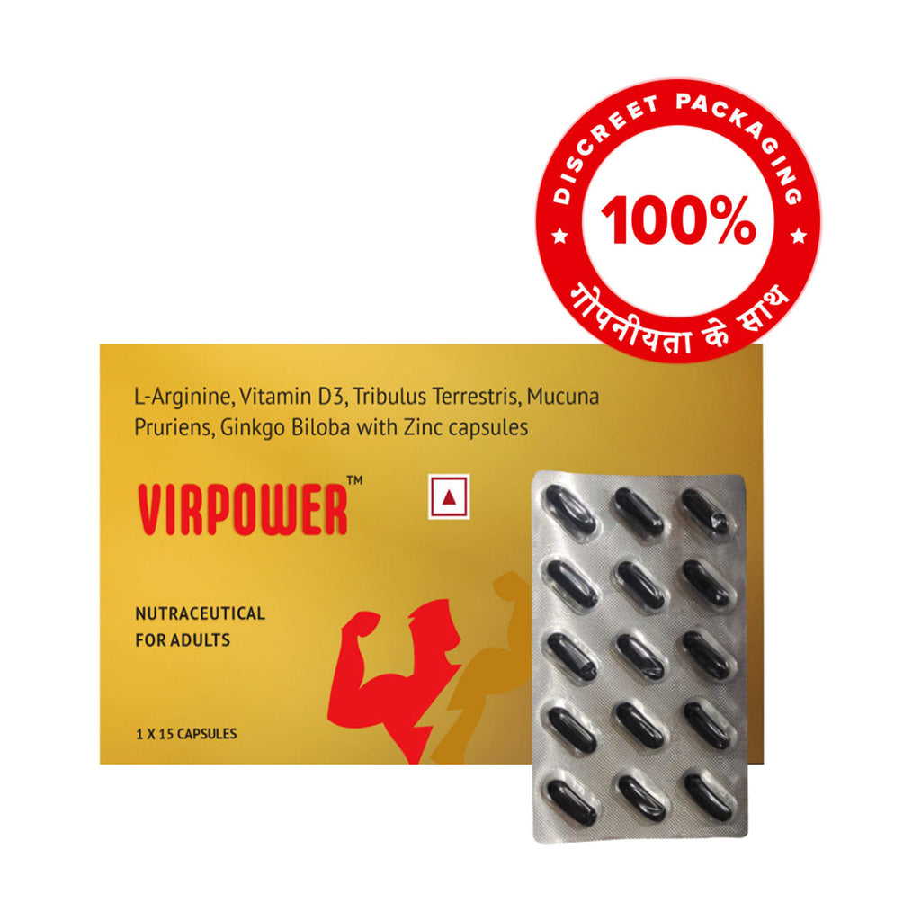 Shop Virpower's Testosterone Booster Capsules for Men Enhances Energy ...